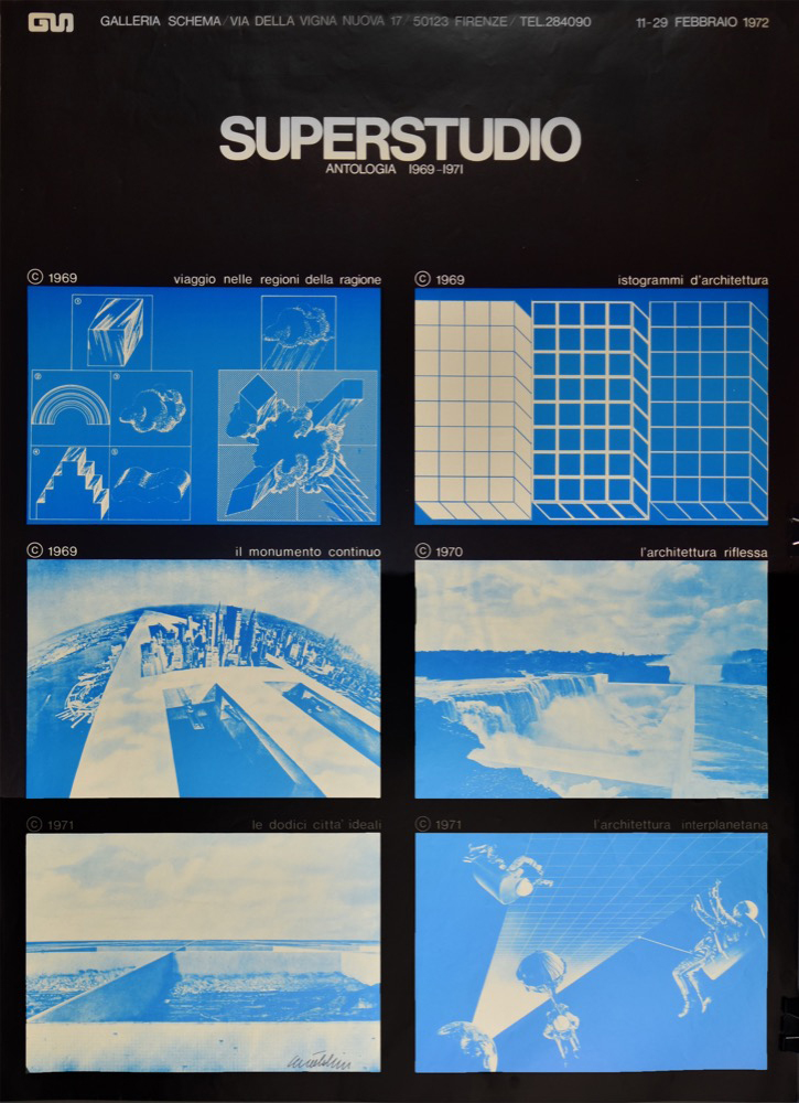Superstudio. Antologia 1969 – 1971 – L'Arengario Studio Bibliografico